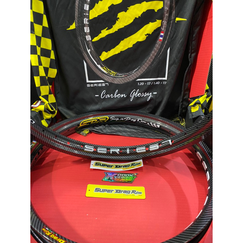 Jual Velg Super Drag Rims (SDR) Carbon 120x140 Ring 17 Original SDR ...