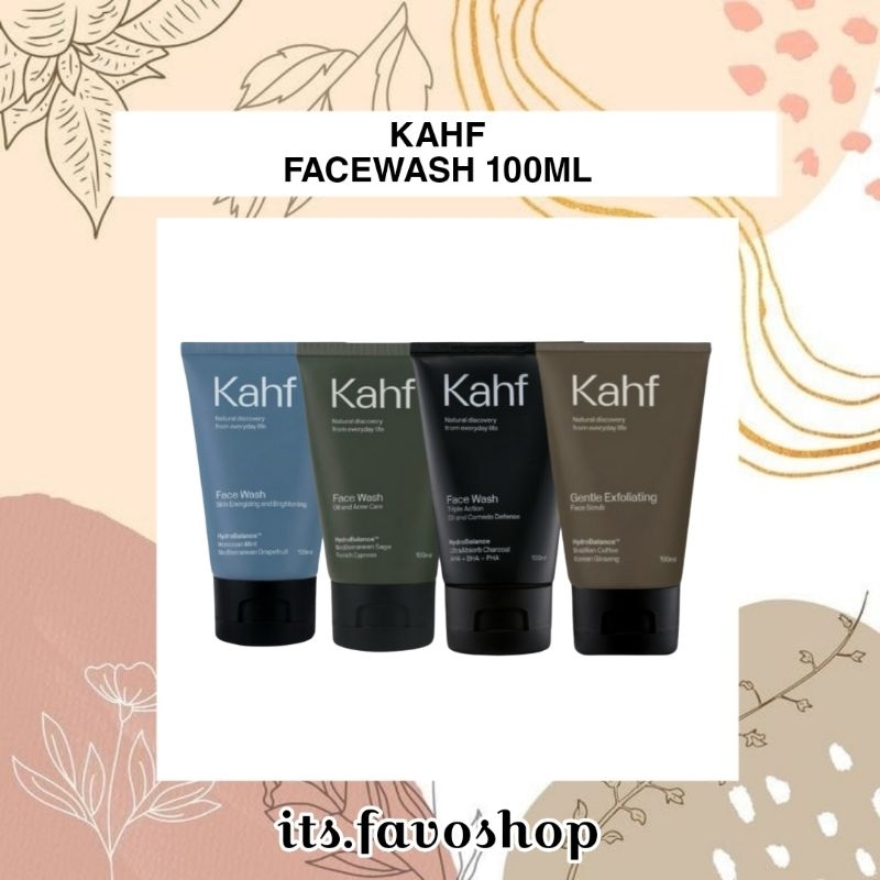 Jual Kahf Facewash 100ml | Shopee Indonesia