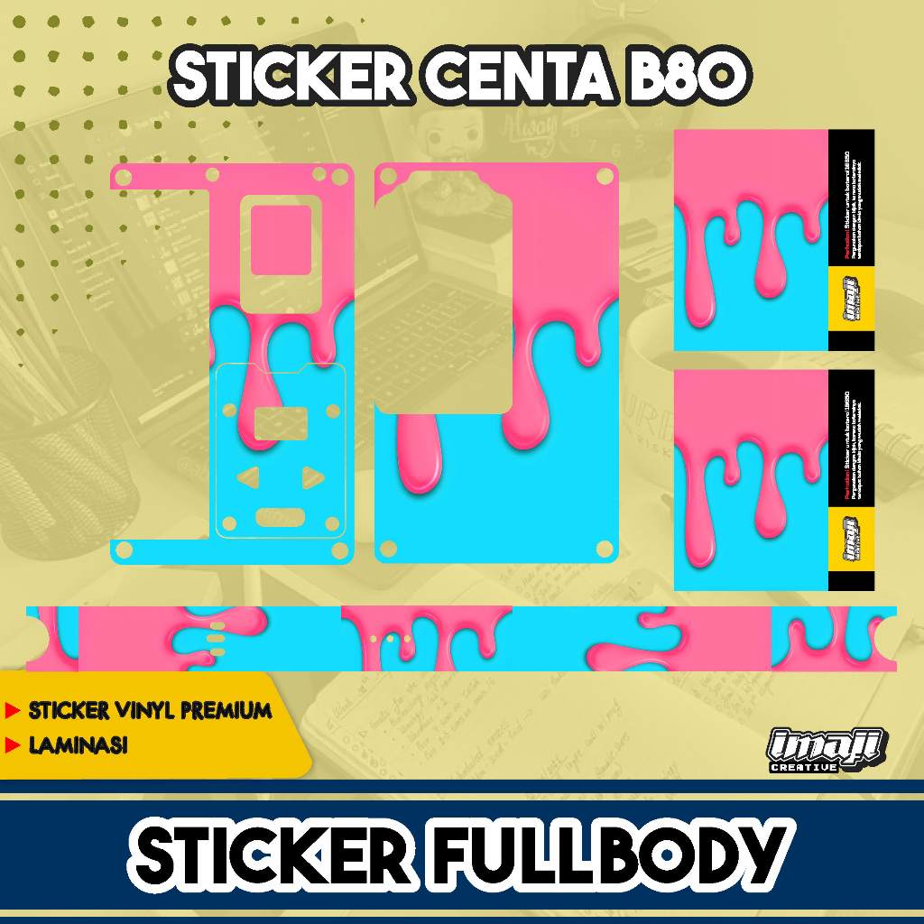 Jual STIKER B80 FULLBODY - IMAJI CREATIVE | Shopee Indonesia