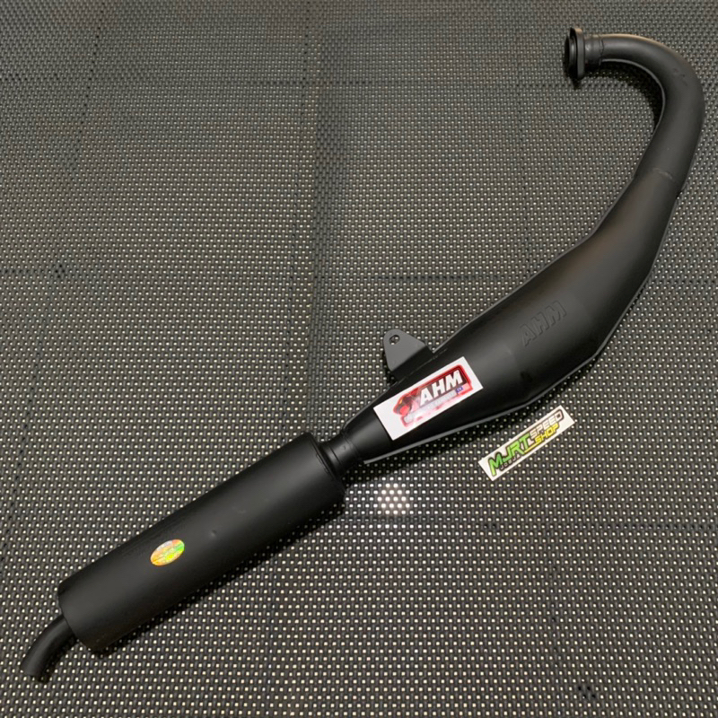 Jual KNALPOT AHM 125Z ORIGINAL MALAYSIA STANDAR RACING BLACK SERIES ...