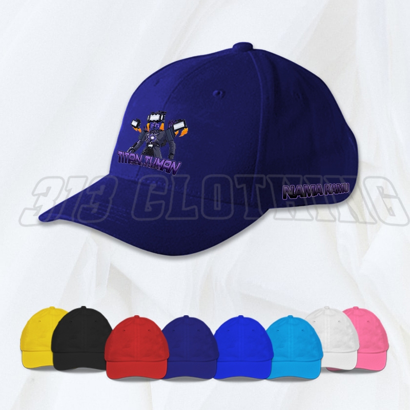 Jual Topi Baseball Anak Titan Tv Man New Upgrade 3.0 / Topi Anak Tv Man ...