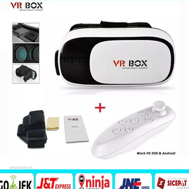 Jual Proses sekarang virtual reality box remote vr box original impor ...