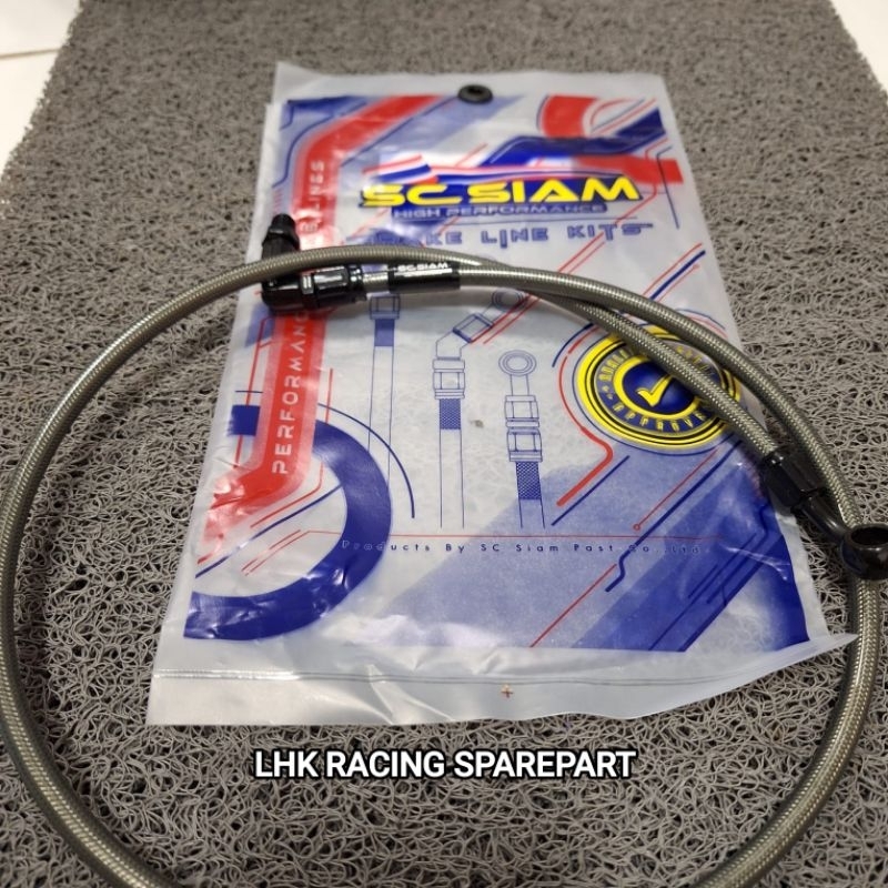 Jual Selang Rem slang pipa rem SC Siam 90cm fitting 90 derajat selang ...