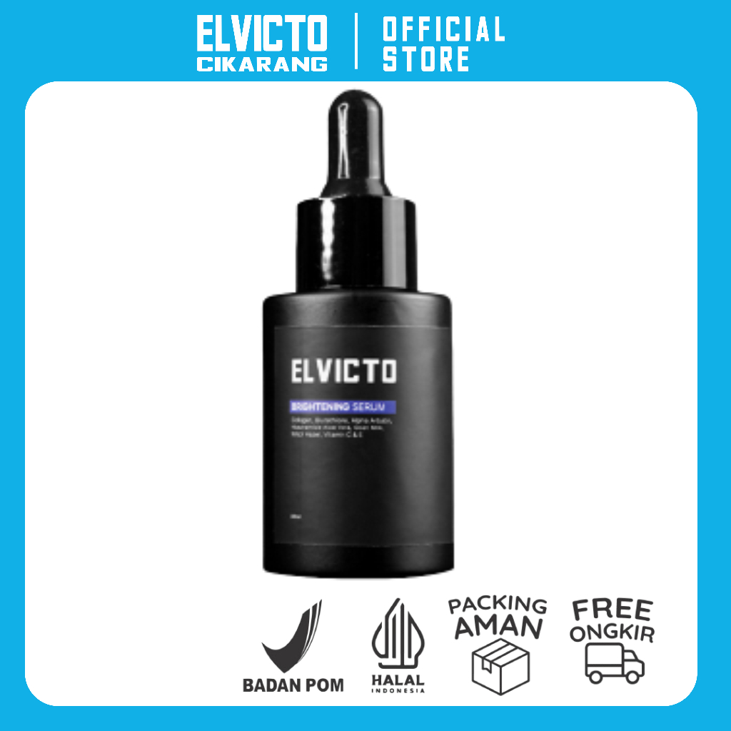 Jual Elvicto new brightening serum / serum wajah khusus pria | Shopee ...