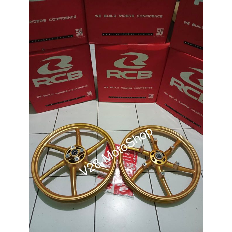 Jual Velg RCB SP522 Sonic/GTR 150R velg palang 6 Original RACING BOY ...