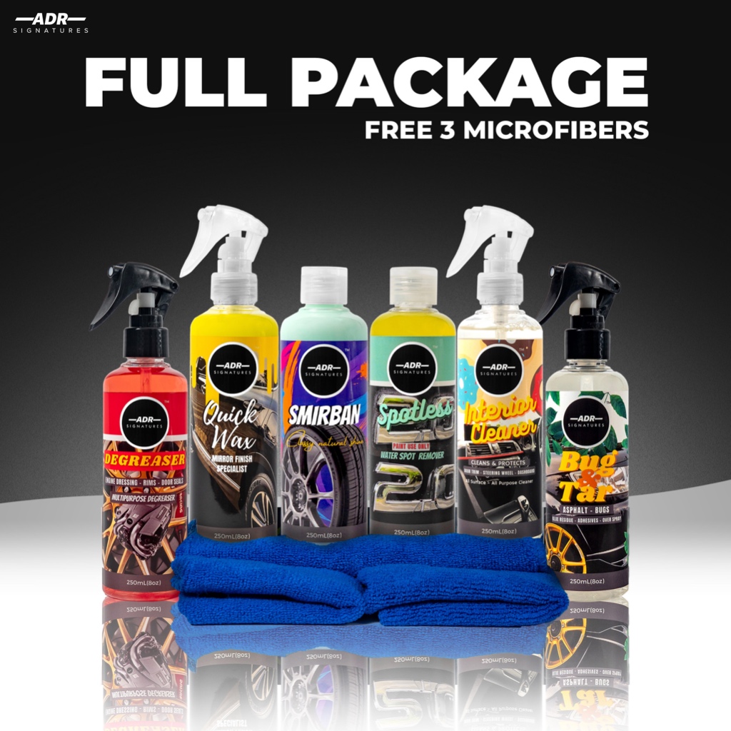 Jual Paket Lengkap ADR Signatures FREE! 3 Microfiber Towel | Shopee ...