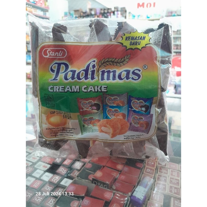 Jual Padimas Bolu Cream Cake mini 1pack | Shopee Indonesia