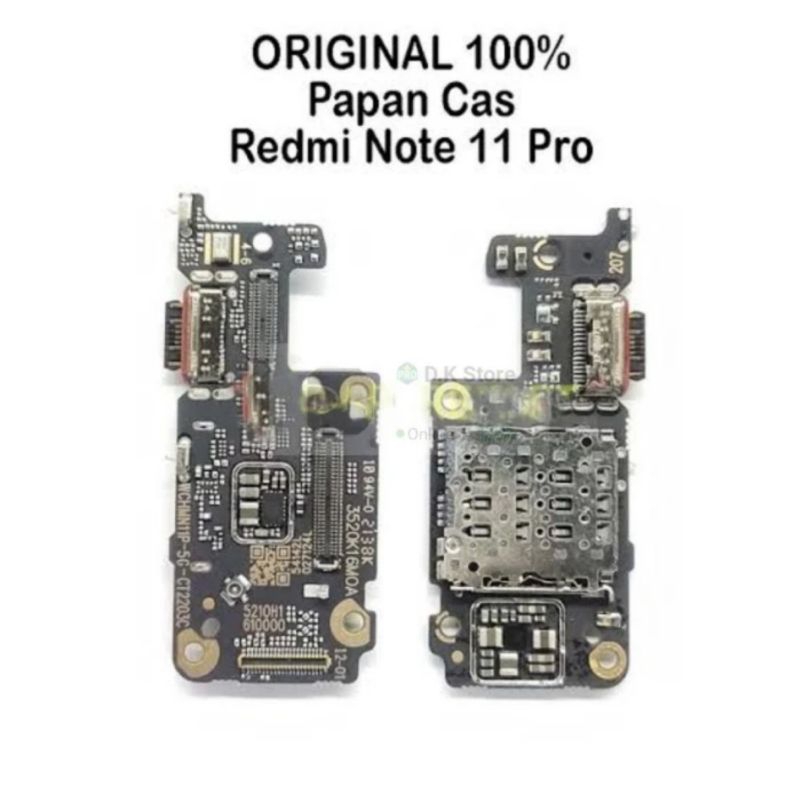 Jual FLEXIBLE KONEKTOR CHARGER SIM MIC XIAOMI REDMI NOTE 11 PRO 5G ...