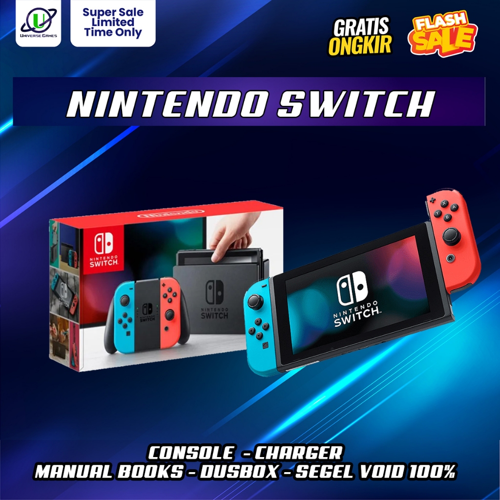 Jual NINTENDO SWITCH OLED MODEL VERSION REGION ASIA - NEON | Shopee ...