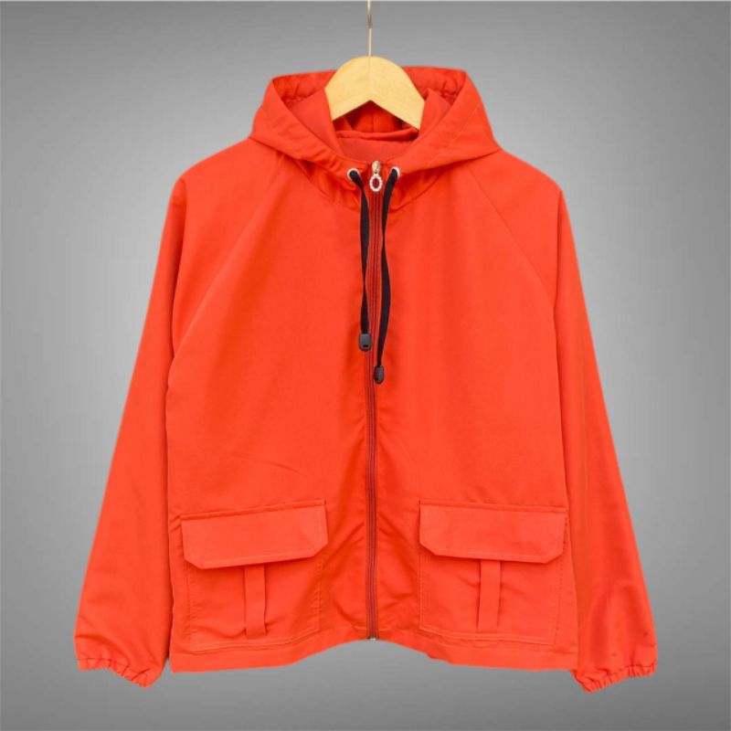 Jual Jaket Parasut Wanita Dewasa | Jaket Windbreaker Cewek Kekinian ...