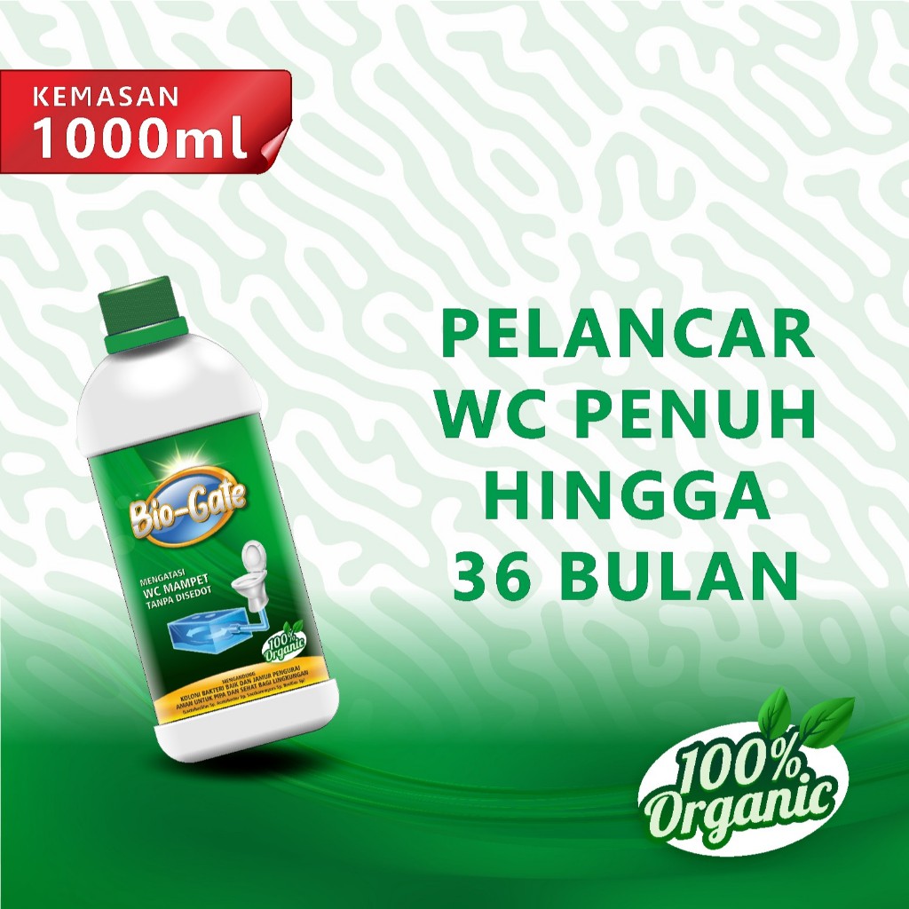 Jual (1000ml) Obat WC Mampet Organik | Probiotik Pengurai Tinja ...