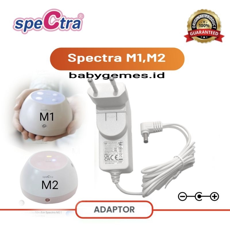 Jual Power Adapter For Spectra M1,M2 Double Electric Breast Pump | Shopee Indonesia