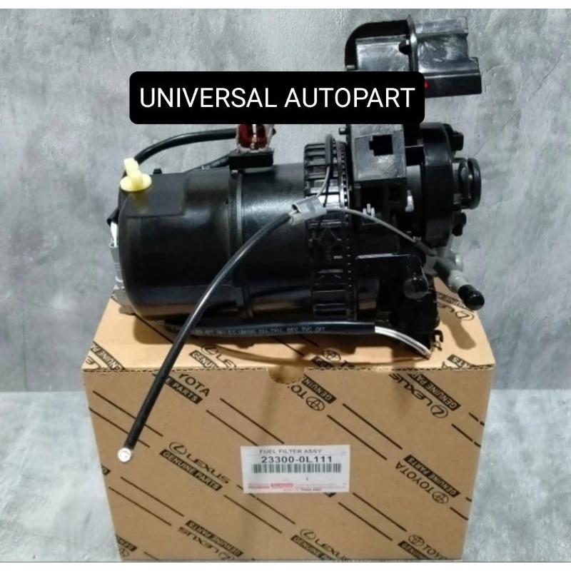 Jual fuel filter assy pompa solar toyota innova reborn hilux revo ...