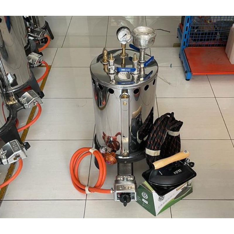 Jual Setrika Uap Boiler Laundry Full Set Lengkap 5L 10L 15L 20L 25L 30L ...