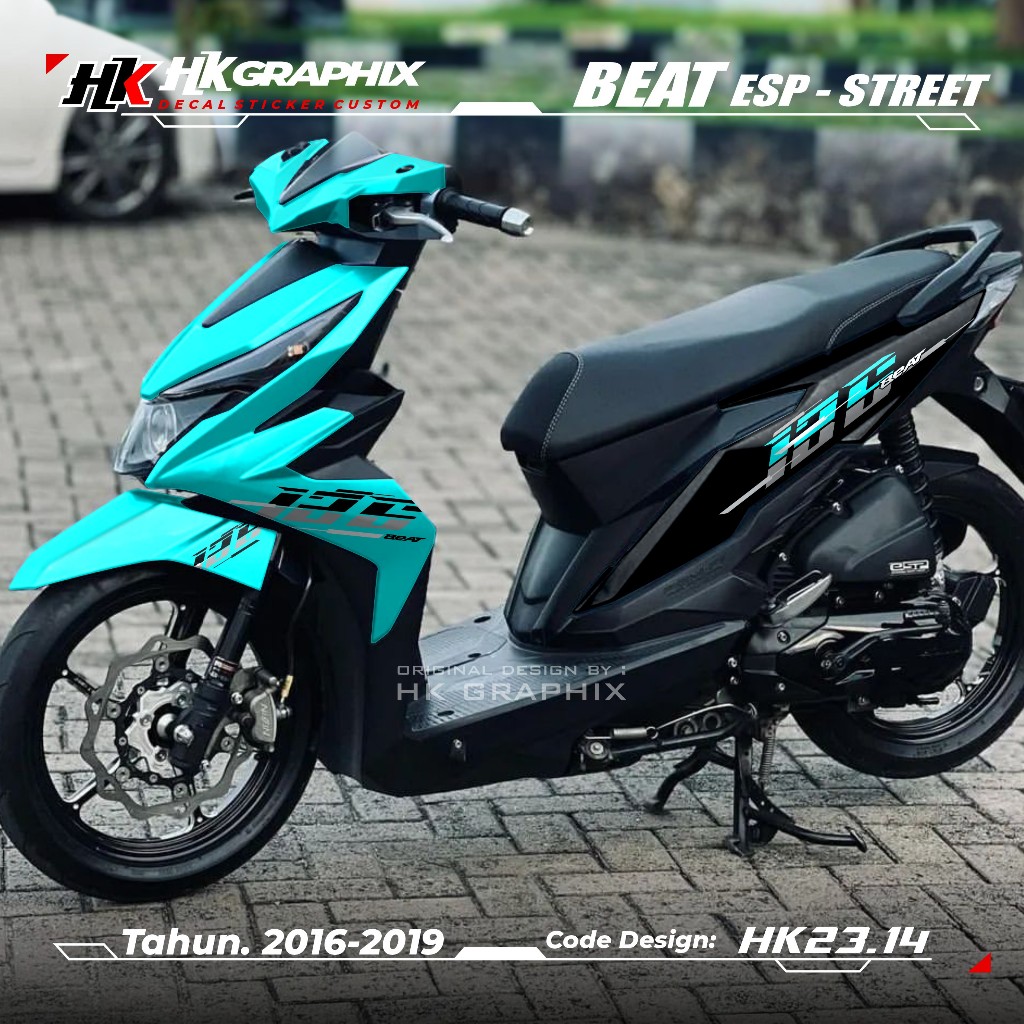 Jual COD Decal Sticker BEAT FI ESP STREET Full Body 2016 2017 2018 2019 ...