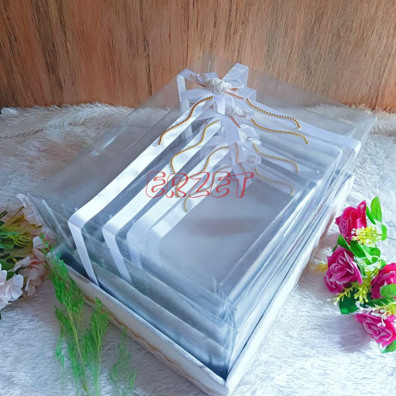 Jual Kotak Seserahan Pernikahan Set Lengkap Isi 4 Tempat perhiasan Box ...