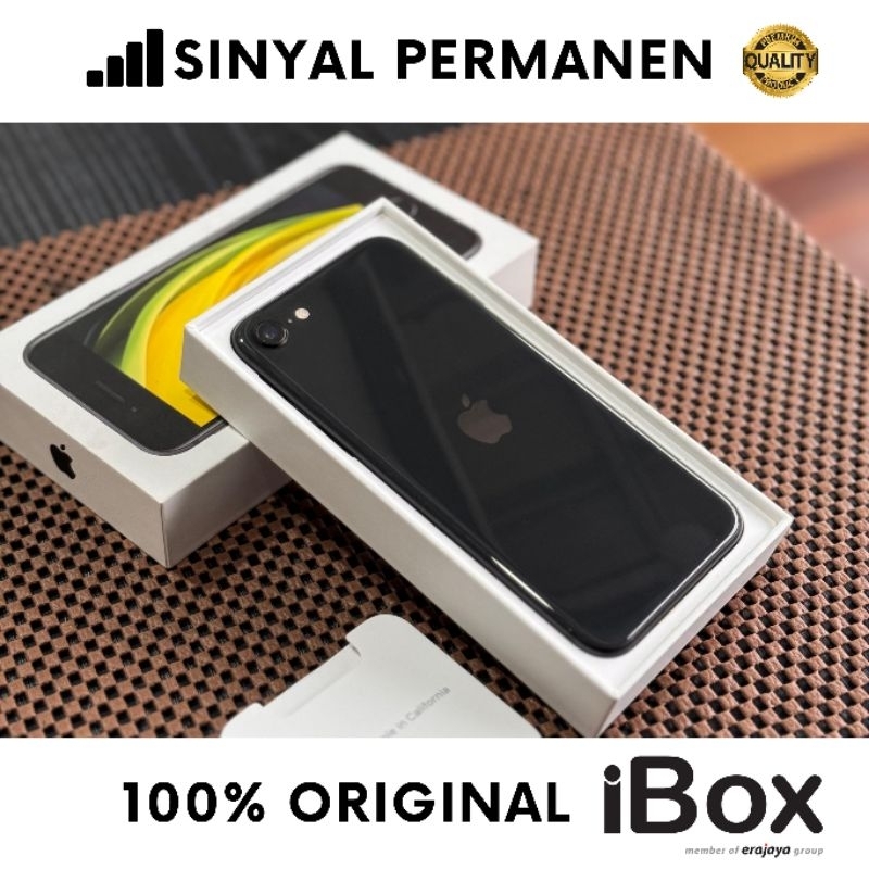 Jual IPHONE SE 2 2020 IBOX 128 GB & 64 GB SECOND GARANSI RESMI | Shopee ...