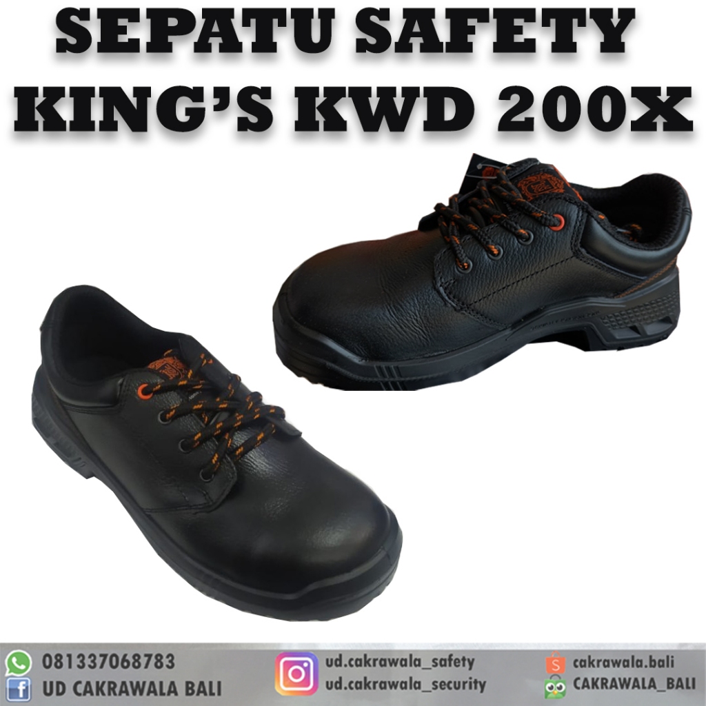 Jual Sepatu Safety Kings Safety Shoes Original KWS200X | Shopee Indonesia