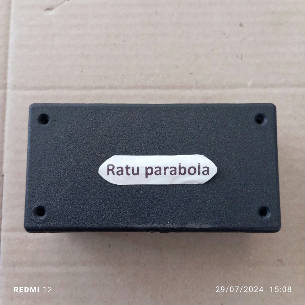 Jual Box kotak hitam plastik X2 box kotak KX2 12cm x 6cm x 4 cm ...