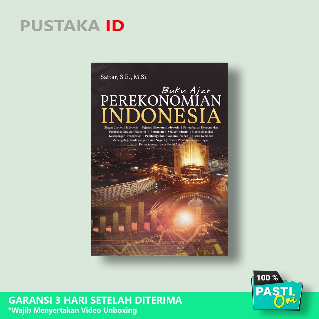 Jual Buku Ajar Perekonomian Indonesia - Sattar | Shopee Indonesia