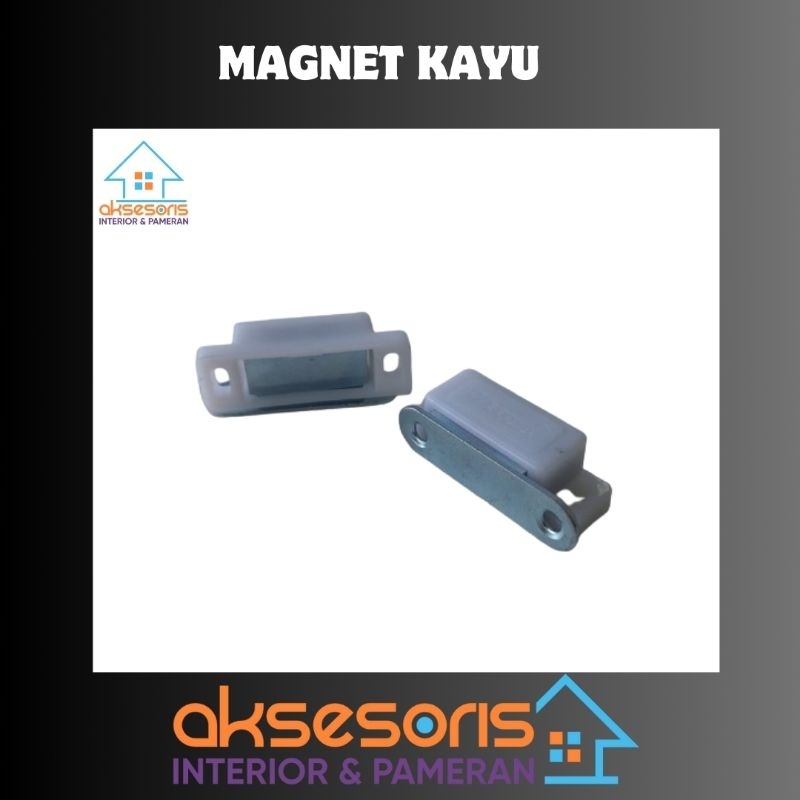 Jual Magnet pintu Lemari kayu kecil - putih | Shopee Indonesia