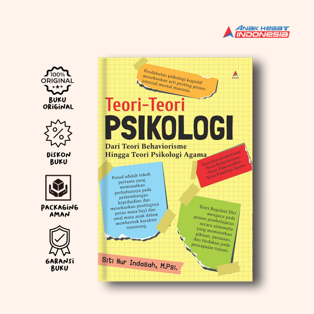 Jual Buku Teori - Teori Psikologi - Siti Nur Indasah, M.Psi - Anak Hebat Indonesia | Shopee ...