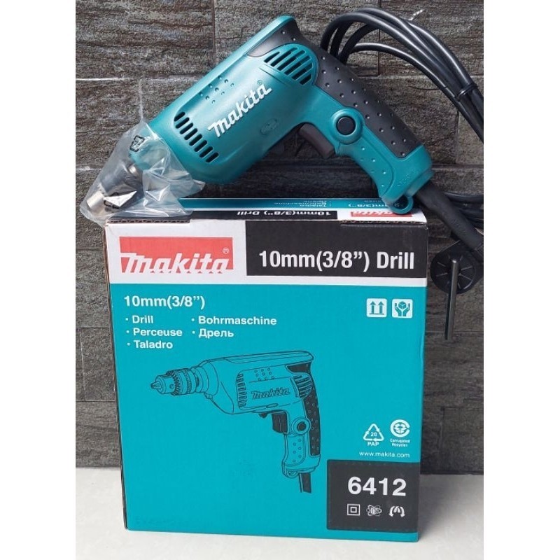 Jual Mesin Bor Tangan MAKITA 6412 / Mesin Bor Listrik Makita 6412 10mm - Elektrik Drill MAKITA ...