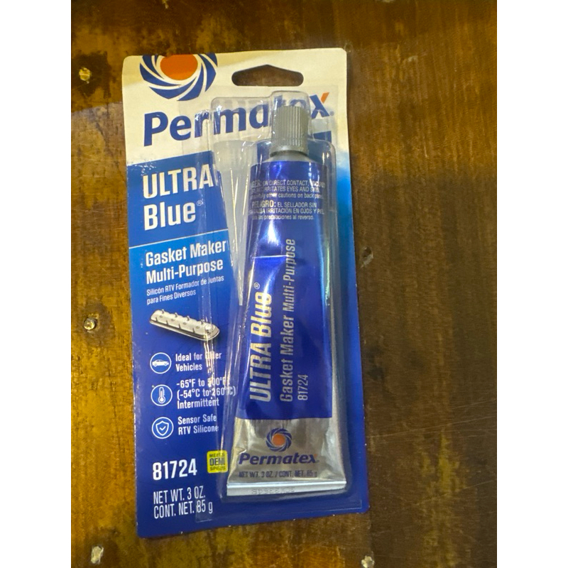 Jual permatex ultra blue gasket color blue advanced multipurpose 85g ...