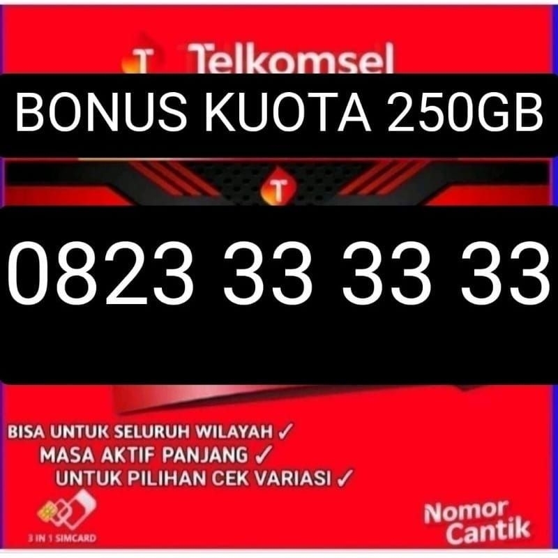 Jual (COD) Kartu cantik Telkomsel 10 Digit combo sakti 48GB+Unlimited APPS ( Harga termurah ...