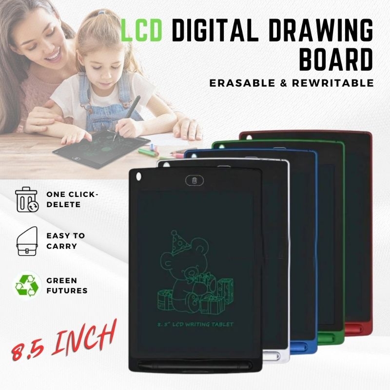 Jual TABLET DRAWING PAPAN TULIS MENGGAMBAR LCD HAPUS WRITING BOARD ...
