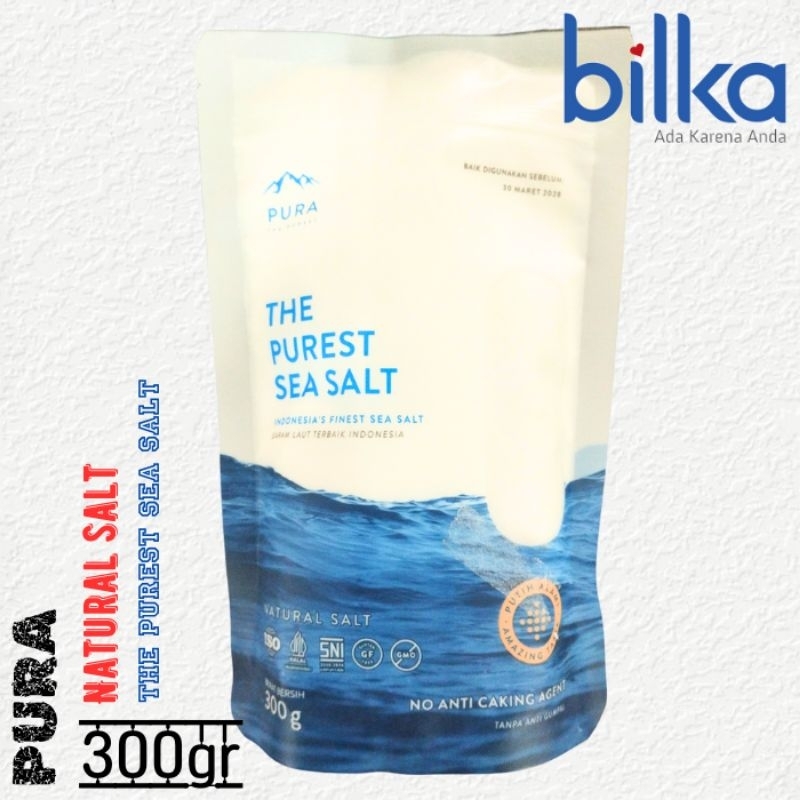 Jual PURA Natural Salt/Garam Murni 300gr | Shopee Indonesia