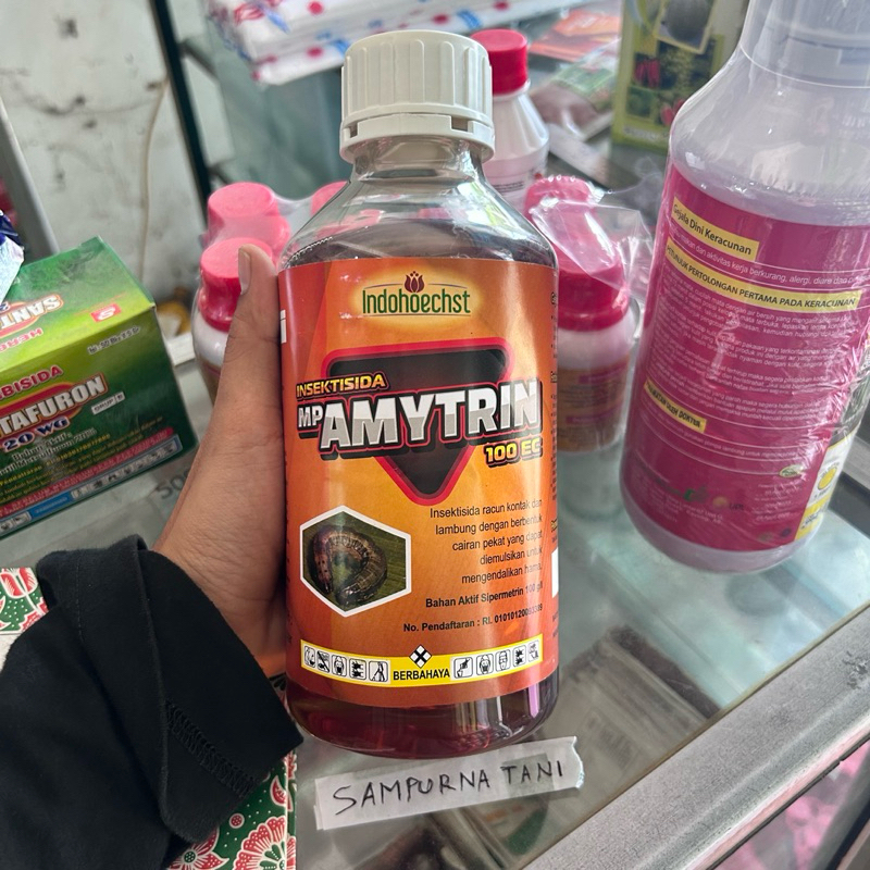 Jual Amytrin 100 EC insektisida 1 liter INDOHOECHST | Shopee Indonesia