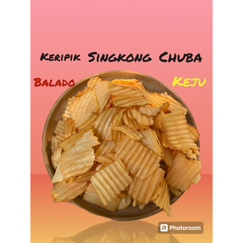 Jual Keripik Singkong Chuba Balado dan keju 250 Gram | Shopee Indonesia