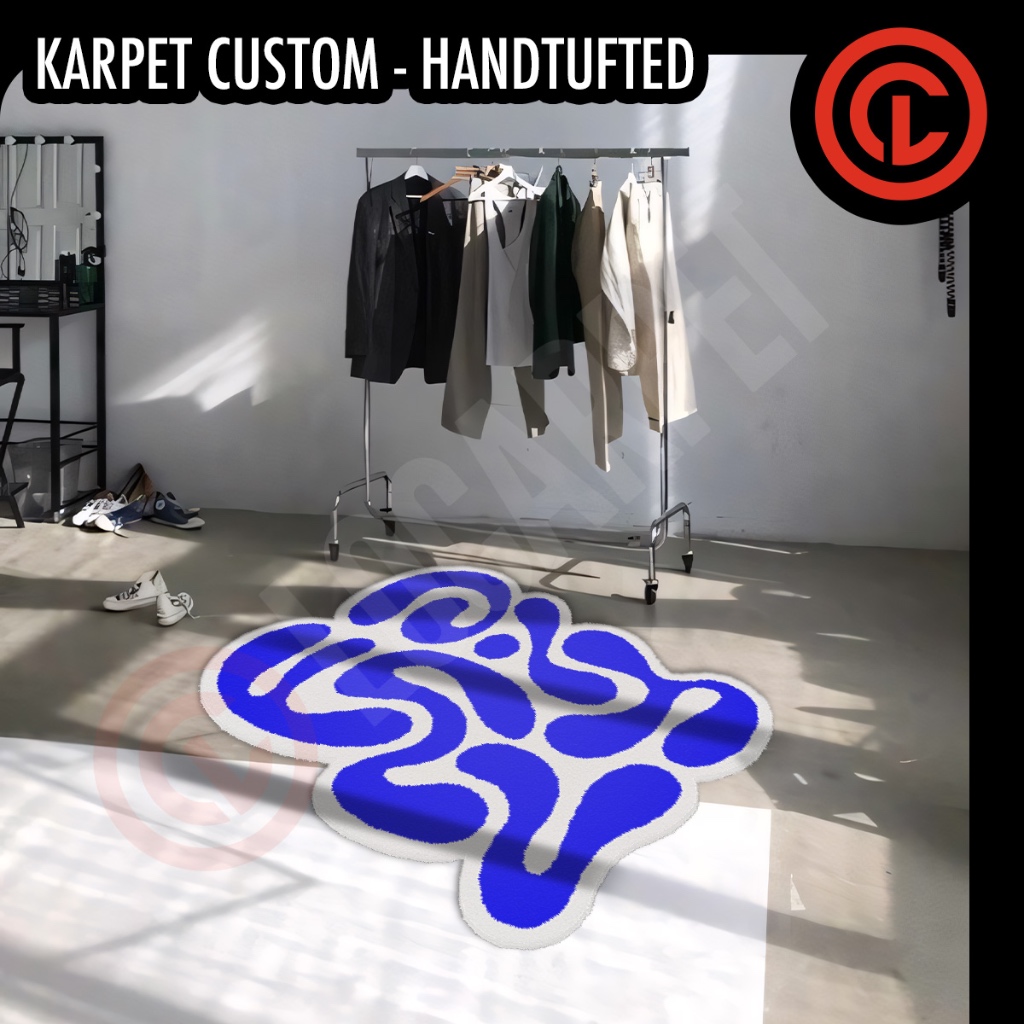 Jual LOCARPET / Karpet Custom ESTETIK / Karpet Handtufted PREMIUM TEBAL ...