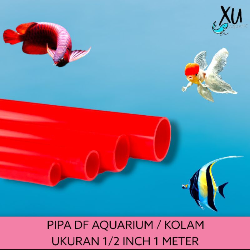 Jual PIPA DF 1/2" INCH (20MM) PANJANG 1 METER PIPA AQUARIUM KOLAM | Shopee Indonesia