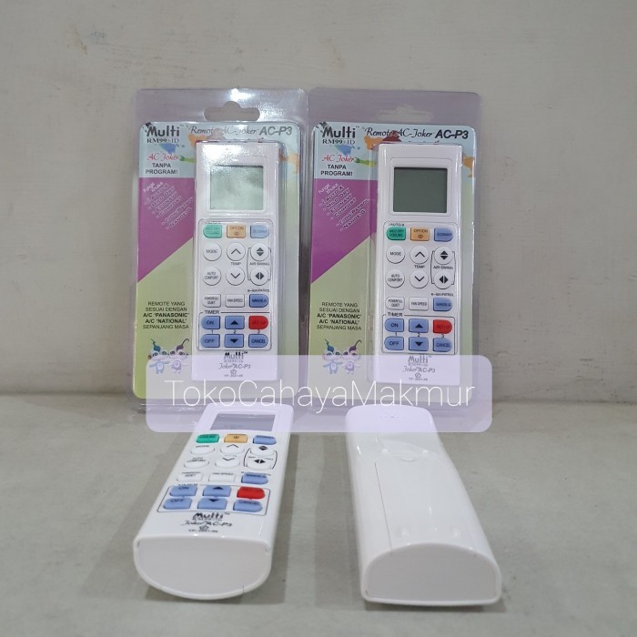 Jual Remot Remote AC AC-P3 / Remote AC Joker AC-P3 Original | Shopee ...