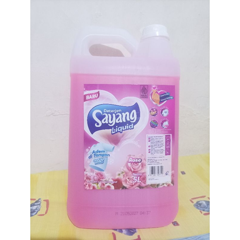 Jual Detergent Cair Sayang 5 Liter | Shopee Indonesia