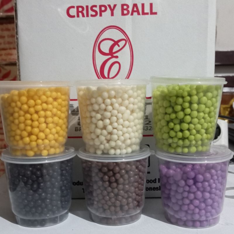 Jual Coklat Butir CRISPY BALL ELMER 100gr | Shopee Indonesia