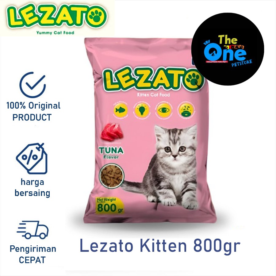 Jual MAKANAN ANAK KUCING LEZATO KITTEN TUNA FRESHPACK KITTEN CATFOOD ...