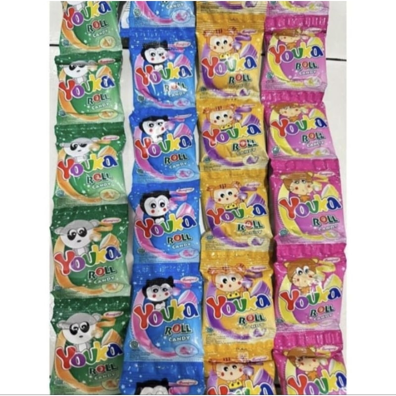 Jual Permen Youka roll candy isi 20 pcs | Shopee Indonesia