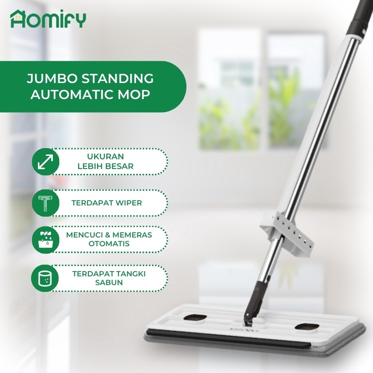 Jual Direkomendasikan HOMIFY Pel Lantai Besar Dengan Tempat Sabun dan ...