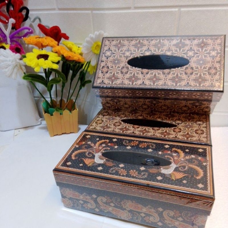 Jual kotak Tisu motif batik | Shopee Indonesia