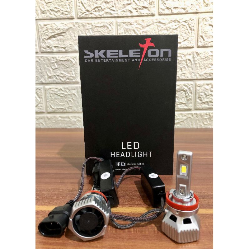 Jual LAMPU LED HEADLIGHT SKELETON H11 | Shopee Indonesia