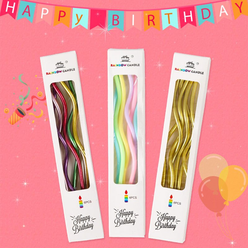 Jual Lilin Ulang Tahun Lilin Spiral Lilin Metalik Lilin Ulir Candle ...