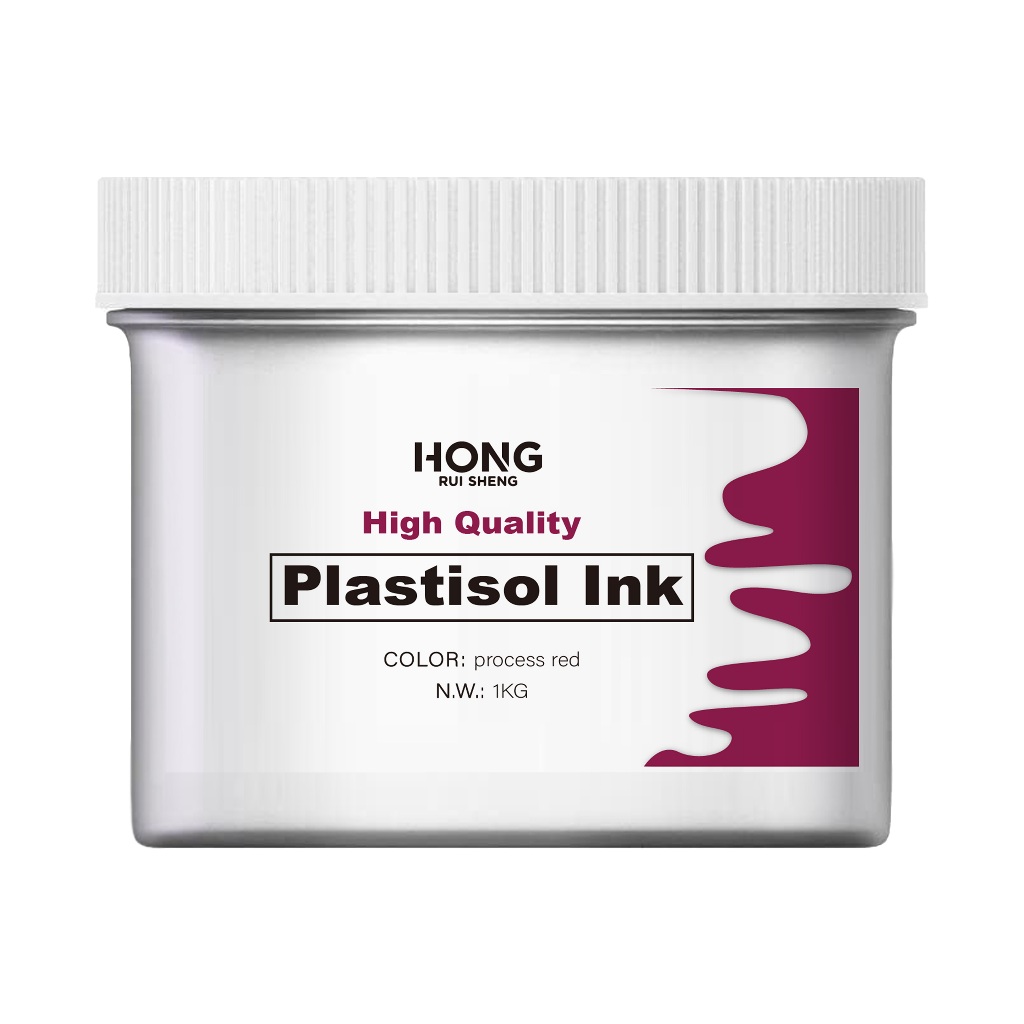 Jual HONG RUI SHENG plastisol proses merah 1KG-Pengeringan cepat dan ...