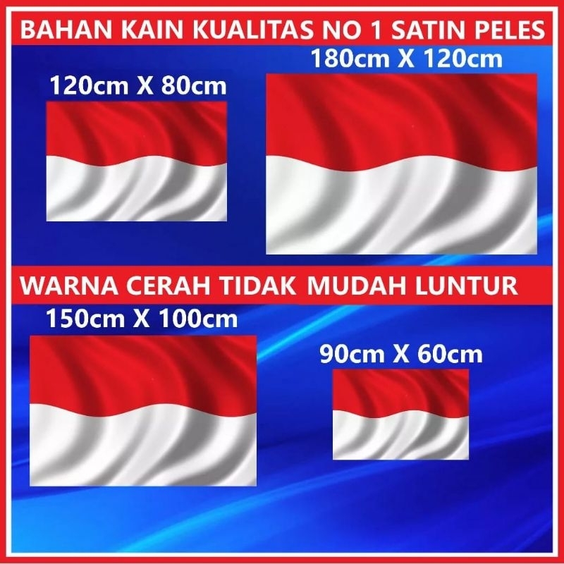 Jual Bendera merah putih promo agustus | Shopee Indonesia