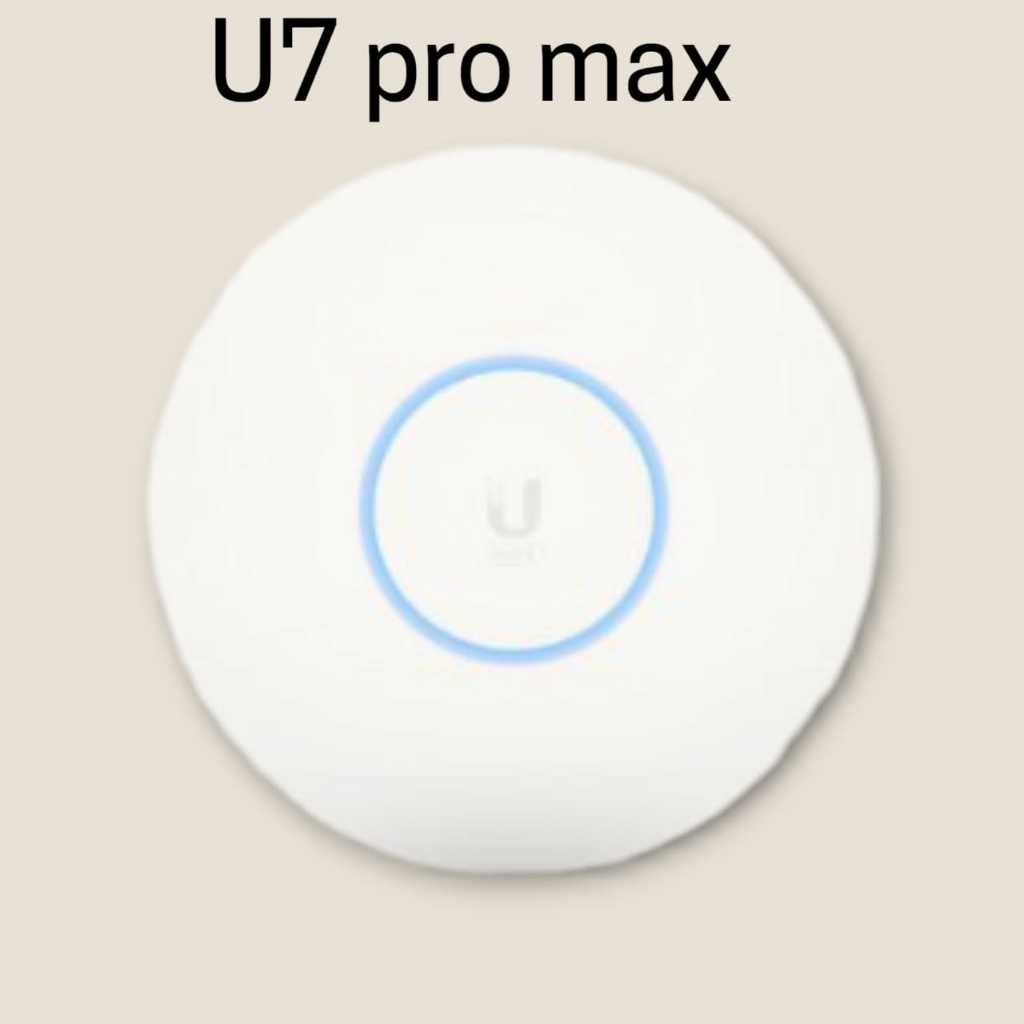 Jual UBIQUITI U7-PRO-MAX WiFi 7 AP with 8 spatial streams 6 GHz support 2.5Gbe Uplink Inc U-POE ...