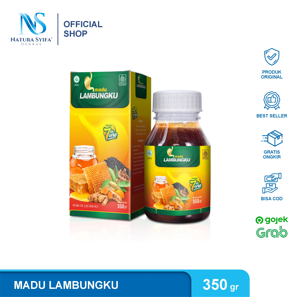 Jual MADU LAMBUNGKU Atasi Masalah Lambung Perut Mual kembung & GERD ...