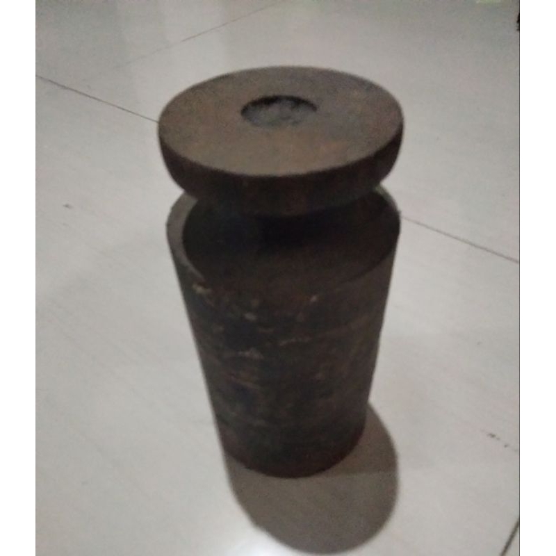 Jual Anak bandul timbel batu besi timbangan kiloan kilo 5 kilo kg ...