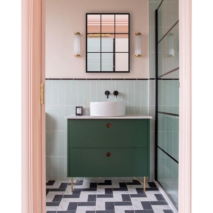 Jual Cermin Kotak Aesthetic Murah Untuk WC Vanity Kamar Mandi Pajangan ...